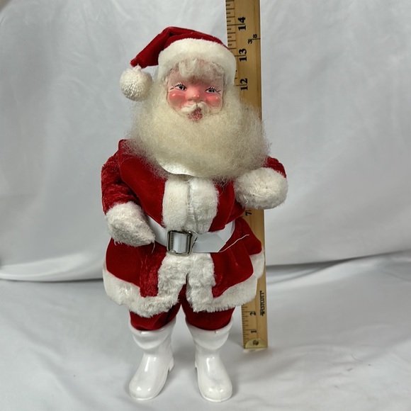 Source Unknown | Holiday | Vintage 95s Santa Doll Christmas Decoration ...